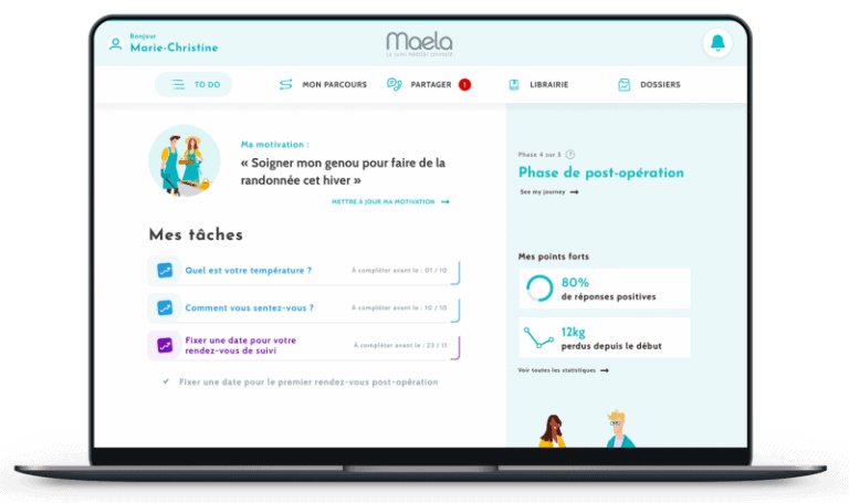Maela : The benchmark solution for remote patient management